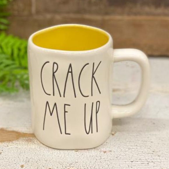 Rae Dunn | Kitchen | Rae Dunn Crack Me Up Coffee Mug Nwt | Poshmark